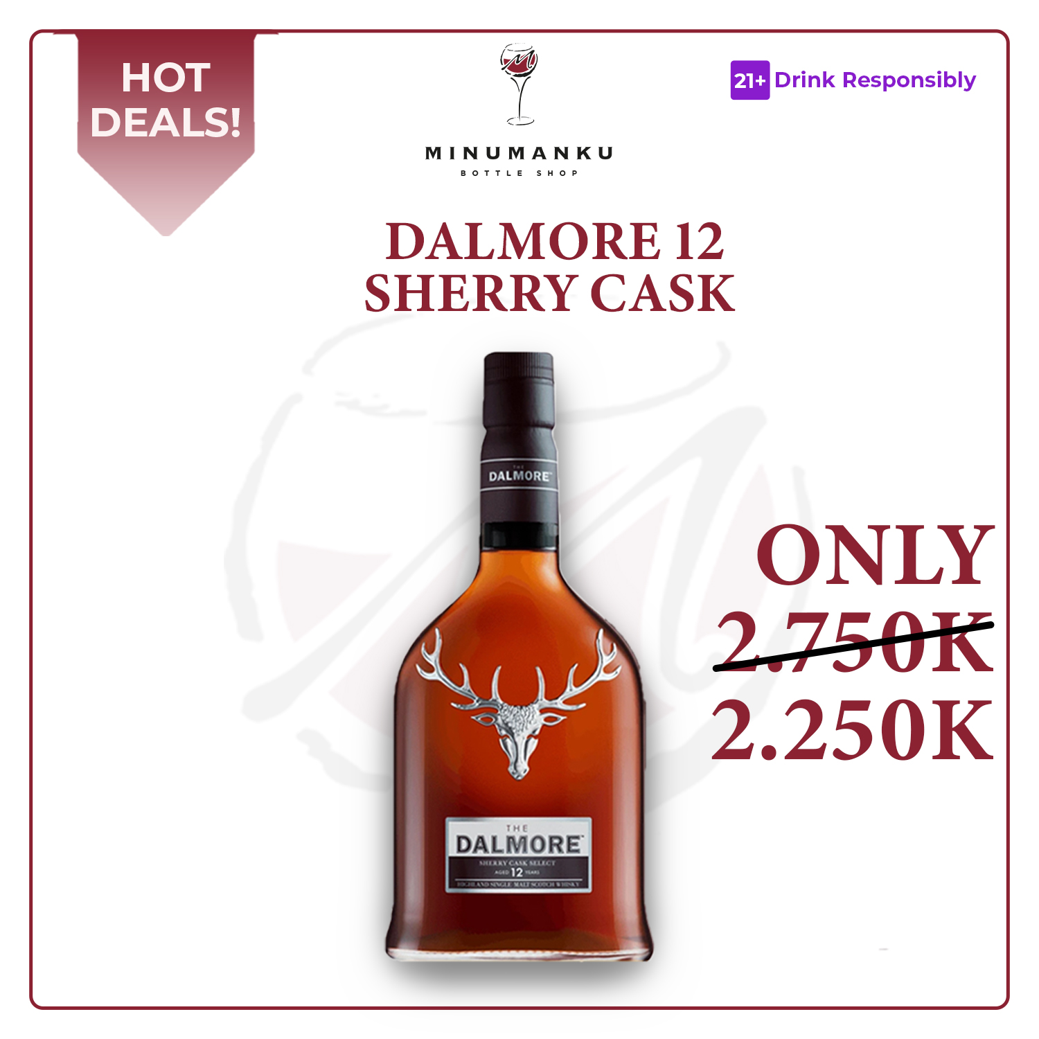 DALMORE 12YO SHERRY OAK – Minumanku